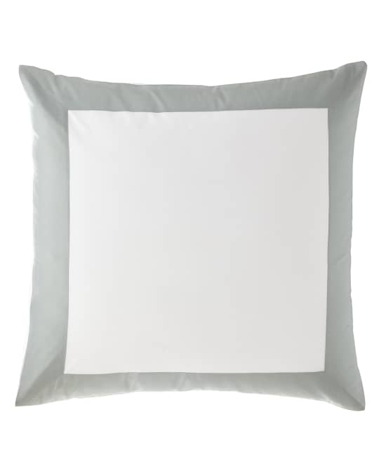 Sferra Modern Sateen Applique Continental Sham | Neiman Marcus
