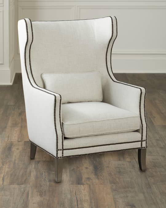 Bernhardt Interiors Kinston Wing Chair | Neiman Marcus