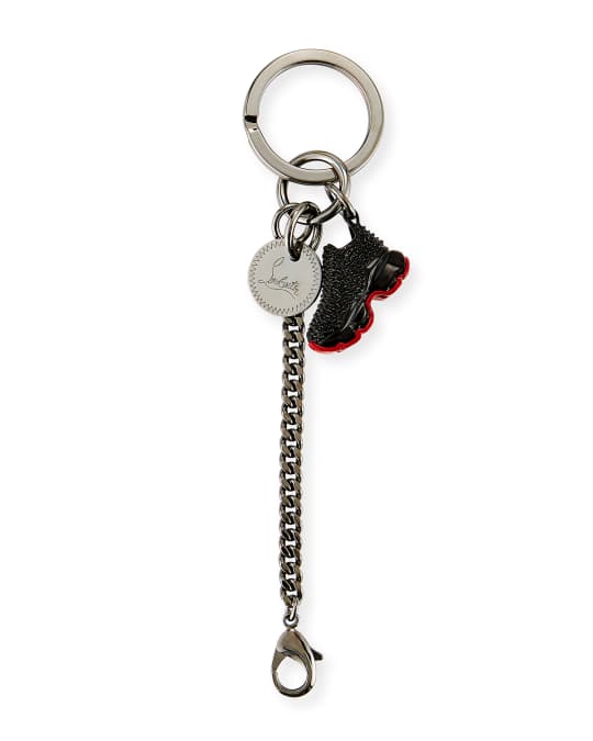 Christian Louboutin Men's Running Shoe Key Ring | Neiman Marcus