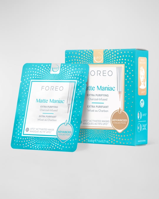 Foreo UFO Matte Maniac Masks (6 Count) | Neiman Marcus