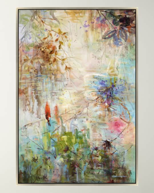 Prestige Arts "Spring Reflections" Giclee Canvas Art | Neiman Marcus