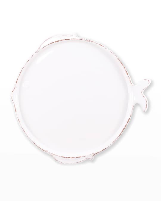 Vietri Melamine Lastra Fish Dinner Plate | Neiman Marcus
