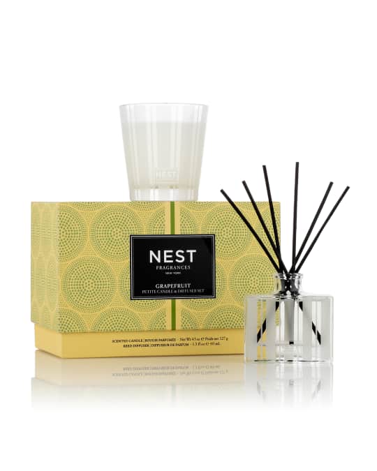 NEST New York Grapefruit Petite Candle & Diffuser Set | Neiman Marcus
