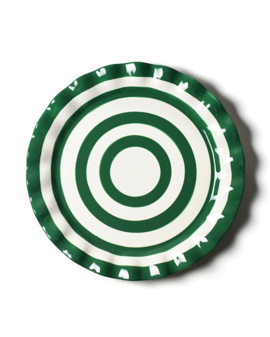 Coton Colors Spot On Ruffle Round Platter | Neiman Marcus
