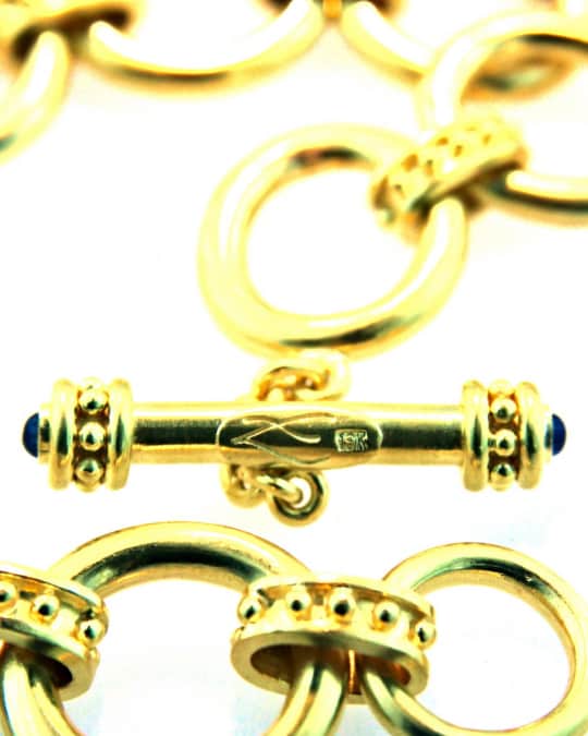 Elizabeth Locke 19k Gold Chain Necklace | Neiman Marcus