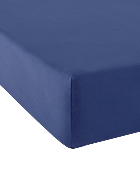 Anne de Solene Vexin Encre 200 Thread-Count Fitted Sheet | Neiman Marcus