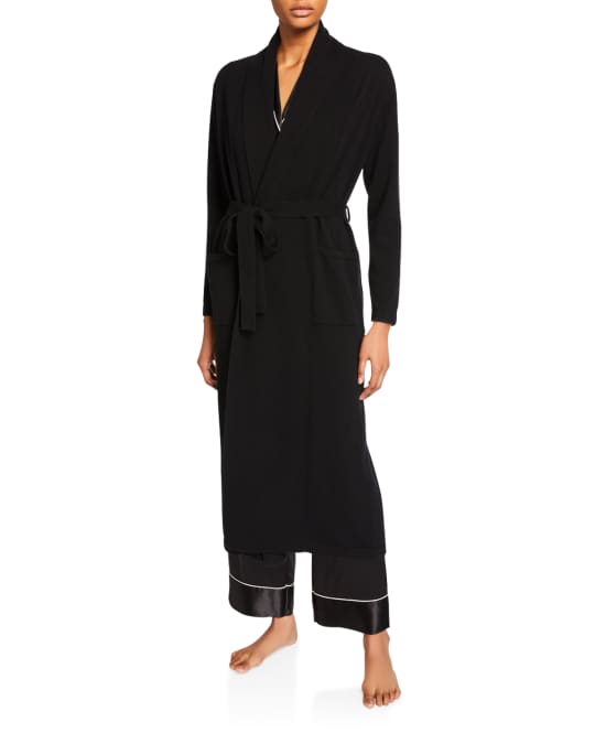 Neiman Marcus Cashmere Collection Cashmere Long Robe | Neiman Marcus