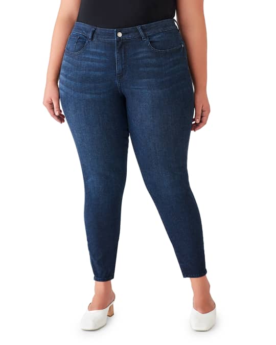 DL1961 Florence Mid-Rise Ankle Skinny Jeans - Inclusive Sizing | Neiman ...