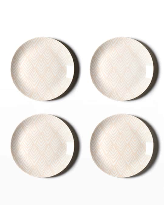 Coton Colors Layered Diamond Dinner Plates, Set of 4 | Neiman Marcus