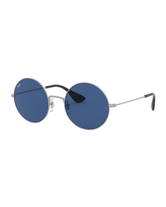 Ray-Ban Men's Round Slim Metal Sunglasses | Neiman Marcus