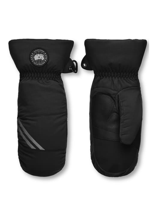 Canada Goose Hybridge Down-Fill Mittens | Neiman Marcus
