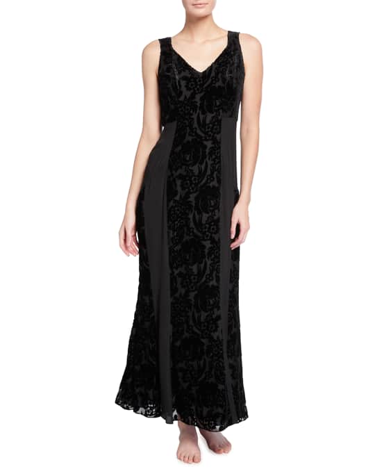 Myla London De Beauvoir Square Long Slip Nightgown | Neiman Marcus