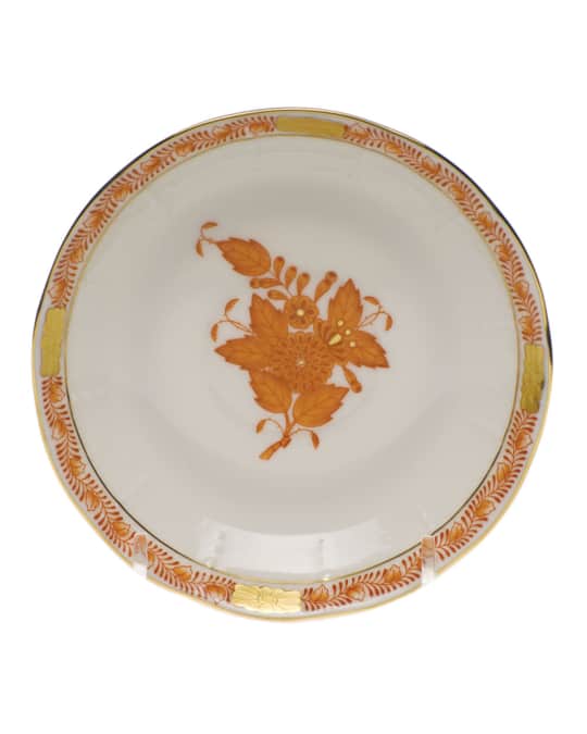 Herend Chinese Bouquet Rust After Dinner Saucer | Neiman Marcus