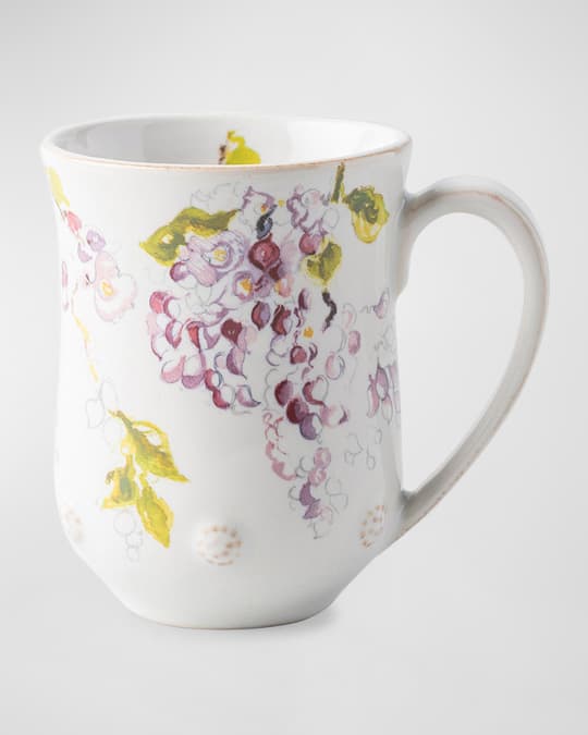 Juliska Berry & Thread Floral Sketch Mug - Wisteria | Neiman Marcus