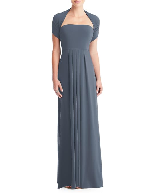 Dessy Collection Long Multi-Way Loop Dress | Neiman Marcus