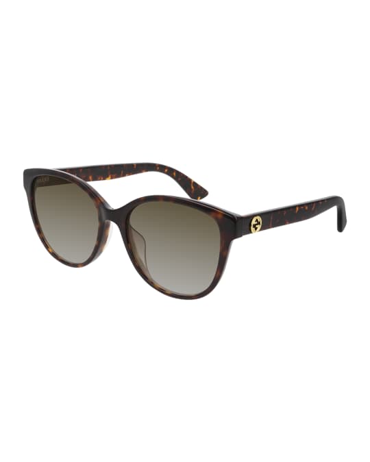 Gucci Cat-Eye Acetate Sunglasses | Neiman Marcus