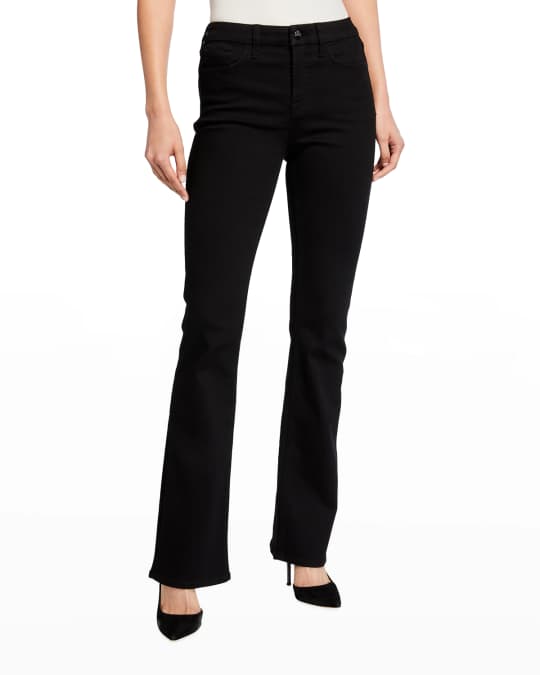 Jen7 High-Rise Slim-Fit Boot Cut Jeans | Neiman Marcus