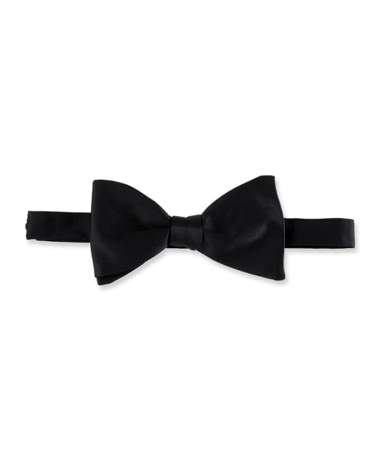 ZEGNA Men's Satin Untied Bow Tie | Neiman Marcus