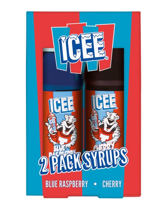 Iscream Icee Blue Raspberry and Cherry Syrup Gift Set | Neiman Marcus