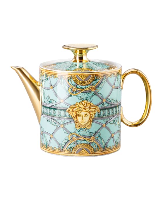 Versace Scalla Palazzo Verde Teapot | Neiman Marcus