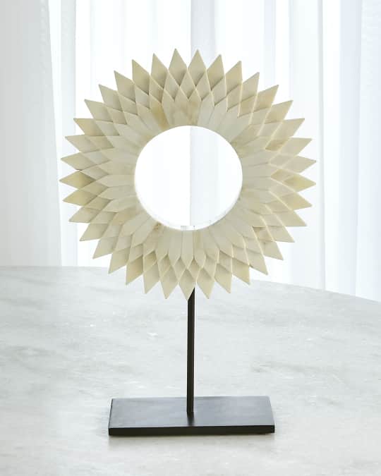 William D Scott for Global Views Small Three Layer Bone Sunburst ...