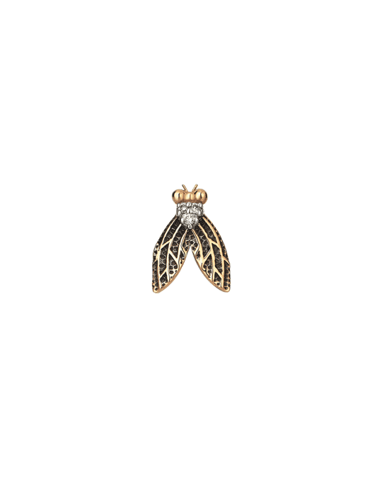 Kismet by Milka 14k Diamond Fly Earring, Single | Neiman Marcus