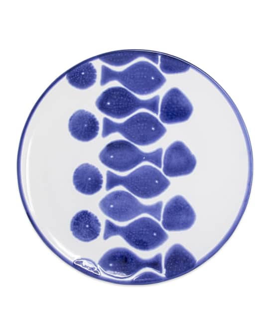 Vietri Santorini Fish Salad Plate | Neiman Marcus