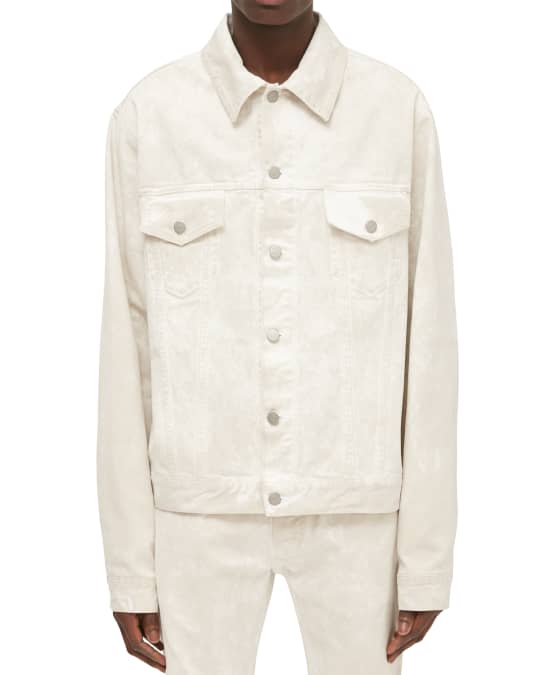 off white marble jacket