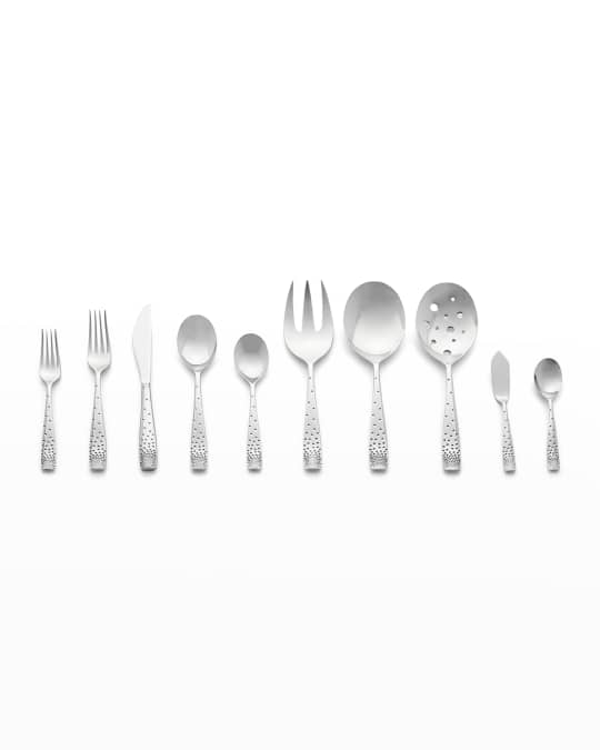 Nambe Dazzle 45-Piece Flatware Set | Neiman Marcus