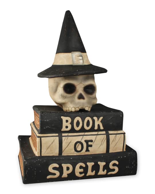 Bethany Lowe Book of Spells Paper Mache Decor | Neiman Marcus