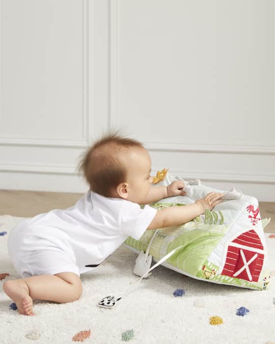 Wonder & Wise Farm Baby Activity Wedge | Neiman Marcus