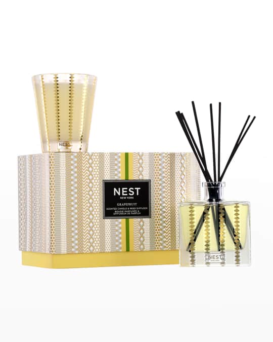 NEST New York Grapefruit Classic Candle & Diffuser Set | Neiman Marcus