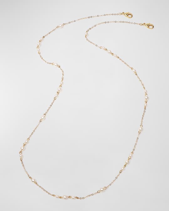 Ben-Amun Pearly Mask Chain | Neiman Marcus