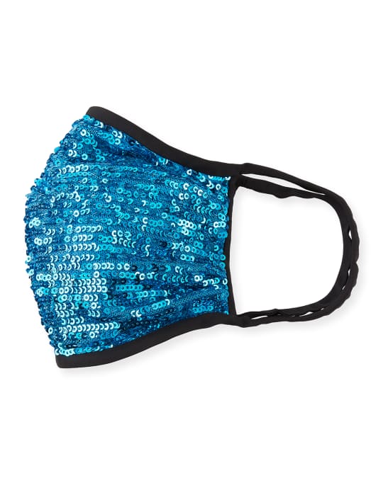 Naeem Khan Reusable Sequin Face Mask Covering | Neiman Marcus