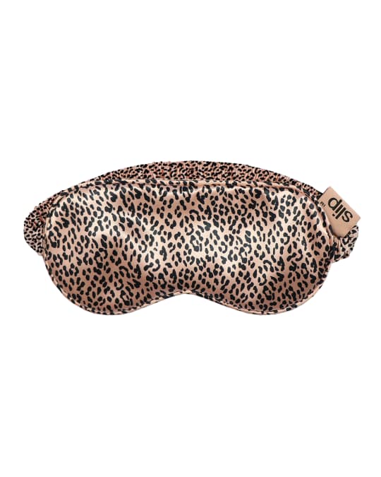 Slip Rose Leopard Sleep Mask | Neiman Marcus