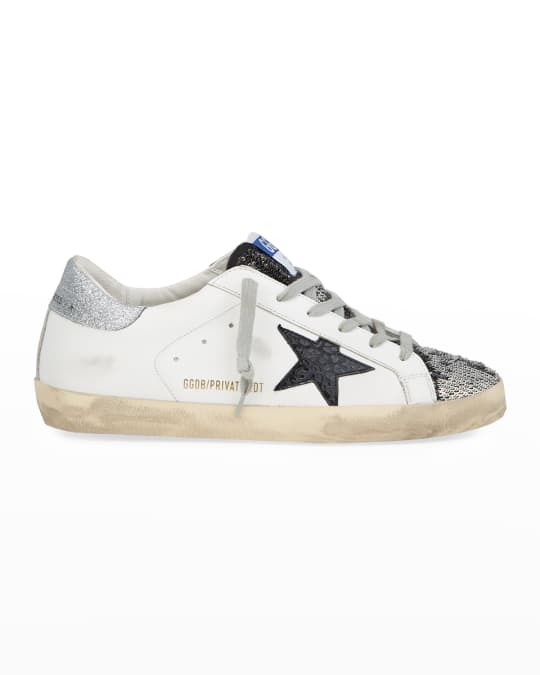 Golden Goose Superstar Sequin Low-Top Sneakers | Neiman Marcus