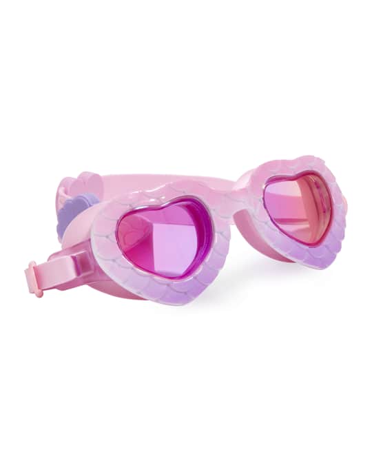 Bling2o Kid's Mermaid In The Shade Iridescent Swim Goggles | Neiman Marcus
