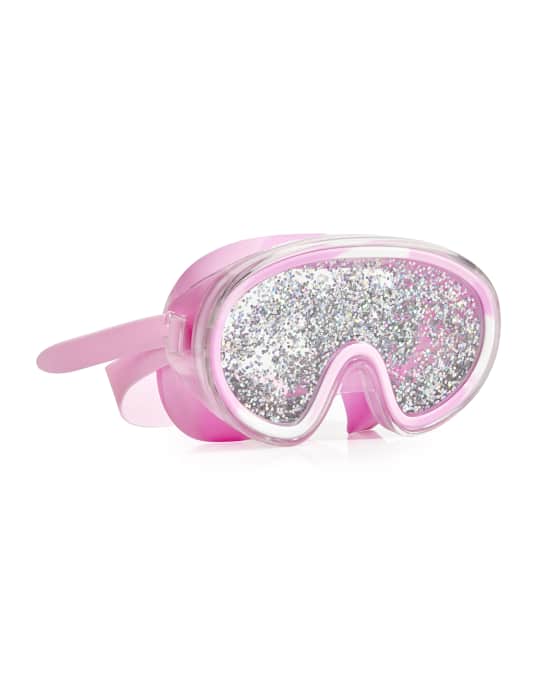 Bling2o Kid's Glitter Pink Swim Mask | Neiman Marcus