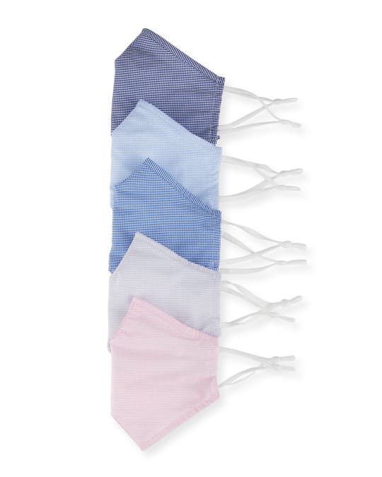 Neiman Marcus Men's 5-Pack Cloth Mask Face Covering | Neiman Marcus