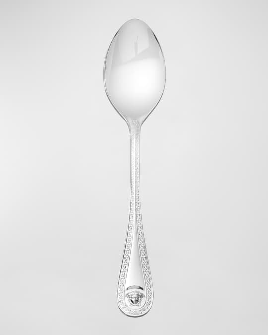 Versace Medusa Silver-Plated Serving Spoon | Neiman Marcus