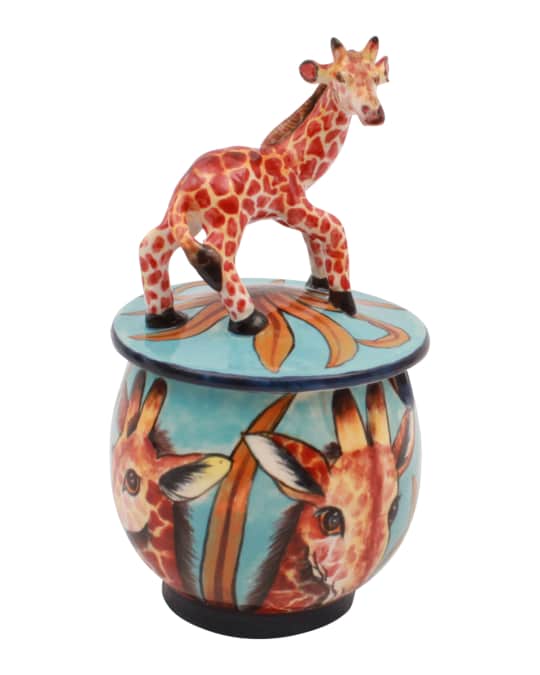 Ardmore Ceramic Art Giraffe Sugar Pot | Neiman Marcus