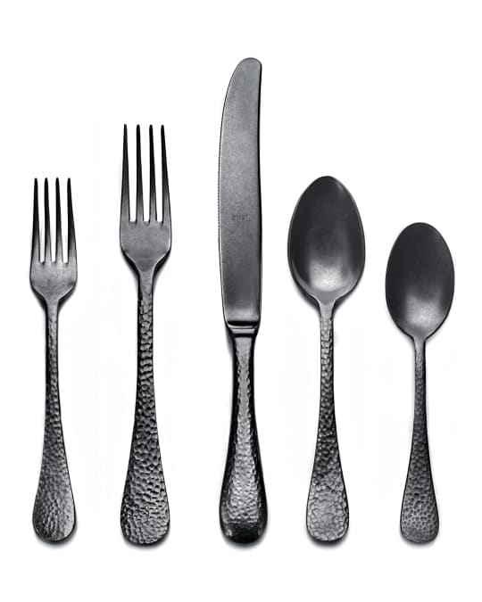 Mepra Epoque Pewter 5-Piece Flatware Set | Neiman Marcus