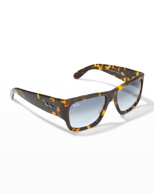 Ray-Ban Men's Gradient Square Acetate Sunglasses | Neiman Marcus