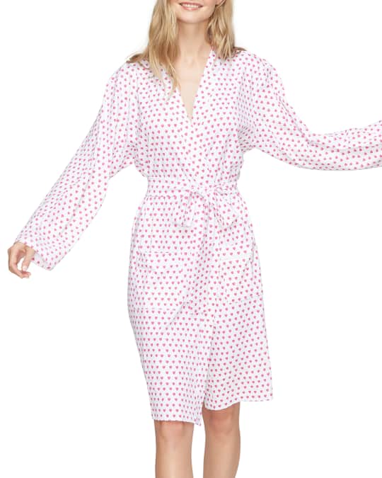 Roller Rabbit Axel Hearts Printed Robe | Neiman Marcus