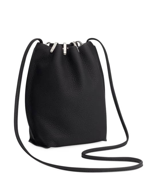 Rag & Bone Dayton Metal Drawstring Bucket Bag | Neiman Marcus