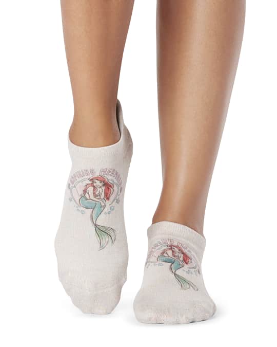 Tavi Noir x Disney Savvy Mermaid Vibes Ariel Slipper Grip Socks ...