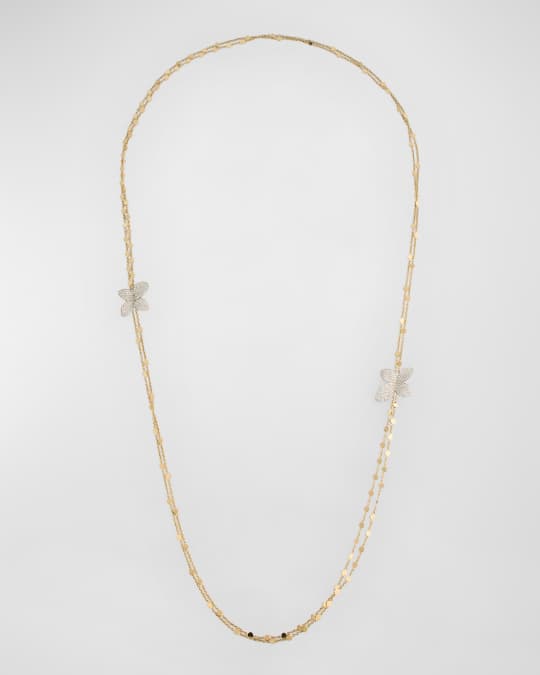 Pasquale Bruni Gardini Segreti 18K White Gold Necklace with Diamond ...