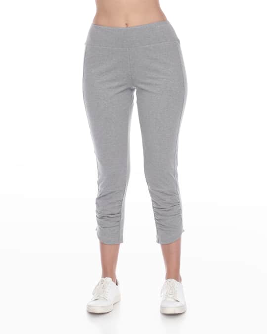 Neon Buddha Scene Stealing Ruched Capri Pants | Neiman Marcus
