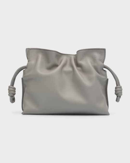 Loewe Flamenco Mini Clutch Bag in Napa Leather with Blind Embossed ...