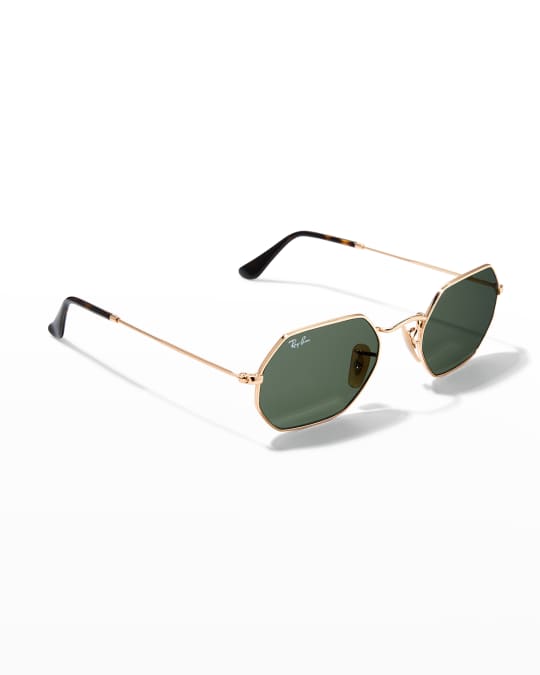 Ray-Ban Octagonal Metal Sunglasses | Neiman Marcus